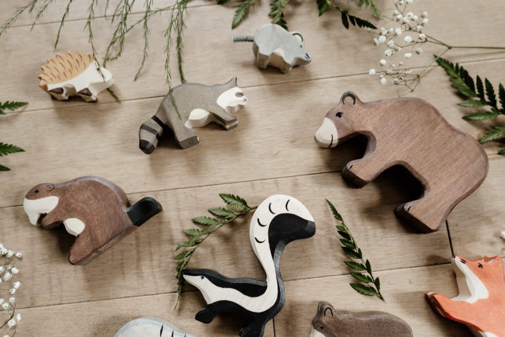 Coffret figurines - Animaux de la forêt | Les jouets Ciboulot
