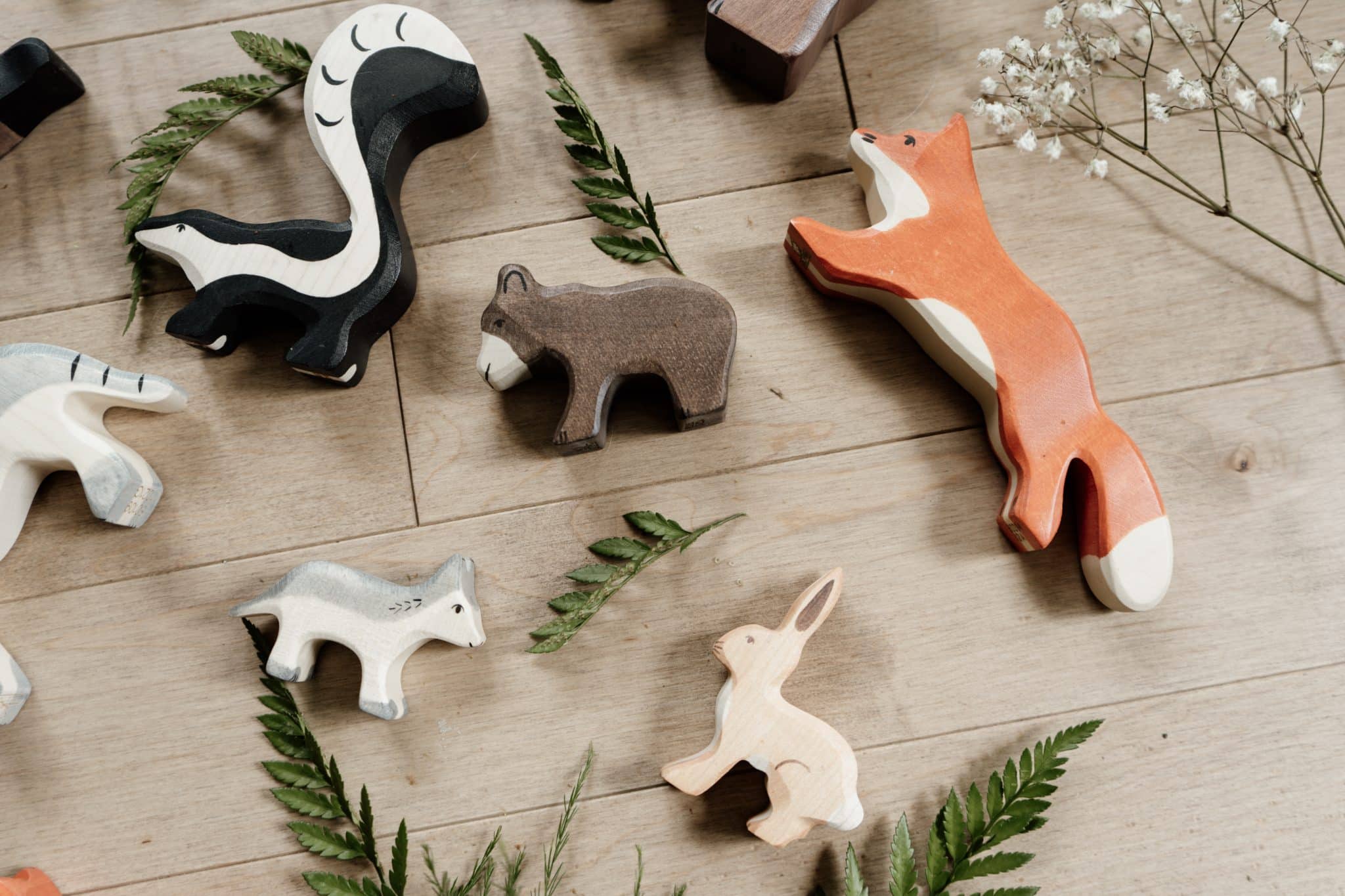 Coffret figurines - Animaux de la forêt | Les jouets Ciboulot