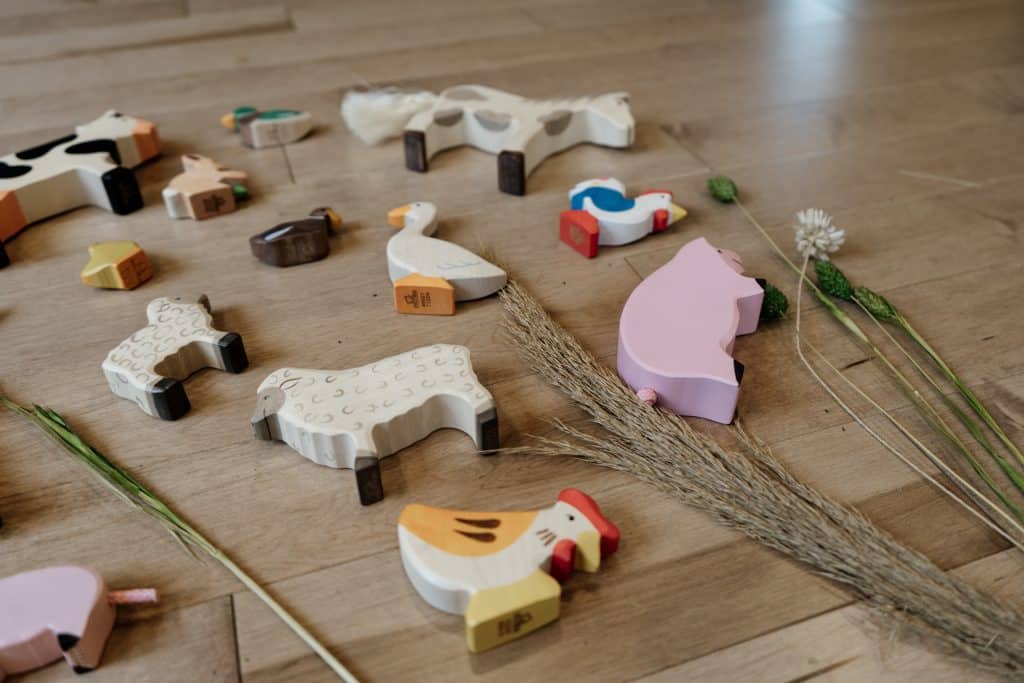 Coffret figurines - Animaux de la ferme | Les jouets Ciboulot